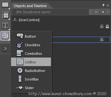 Customized Scrolling in Silverlight using Expression Blend | Kunal Chowdhury